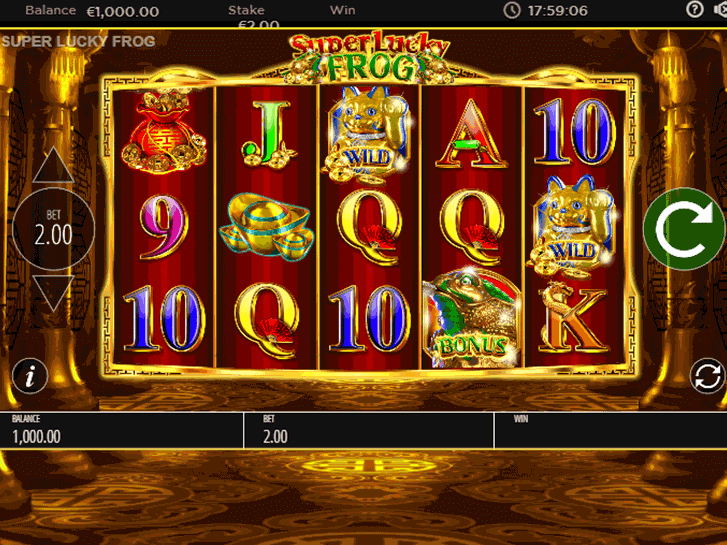 Super Lucky Frog on satumaisen kaunis Jackpotpeli!